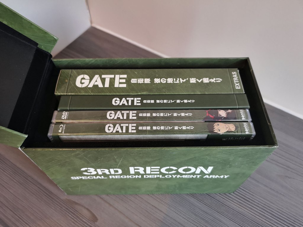 GATE (Limited Edition Blu-ray & DVD) Unboxing – The Normanic Vault