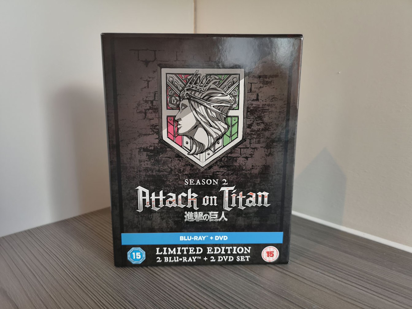 Attack on Titan Season 2 (Limited Edition Blu-ray & DVD) Unboxing – The ...