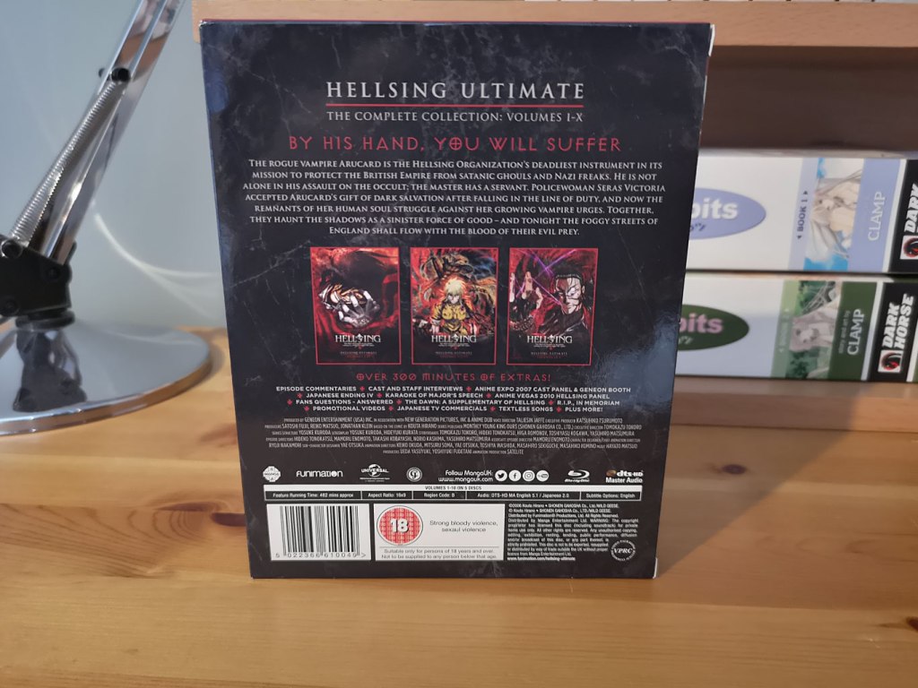 Hellsing Ultimate (Complete Collection Blu-ray) Unboxing – The Normanic ...