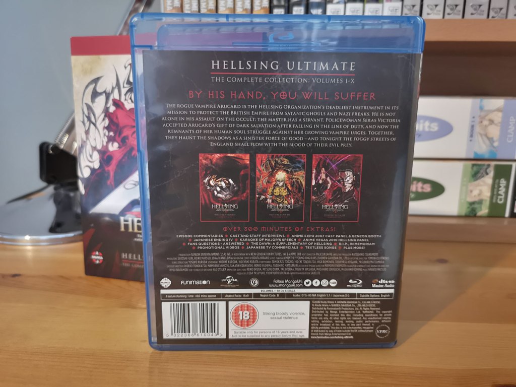 Hellsing Ultimate (Complete Collection Blu-ray) Unboxing – The Normanic ...