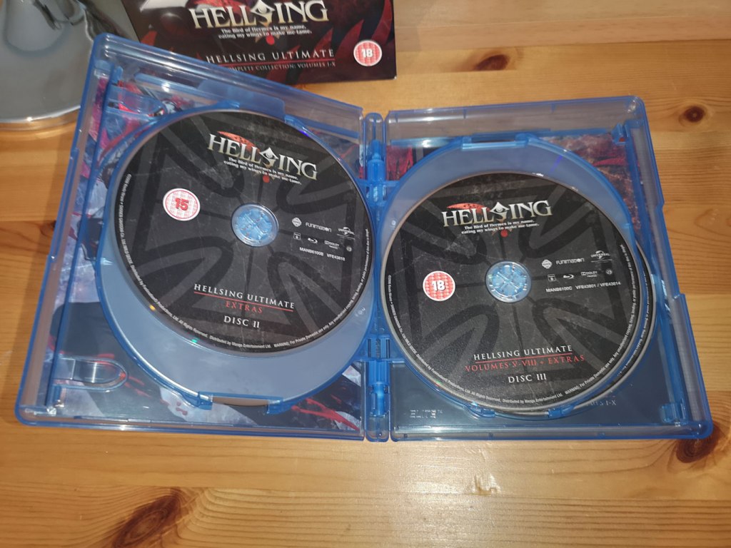 Hellsing Ultimate (Complete Collection Blu-ray) Unboxing – The Normanic ...