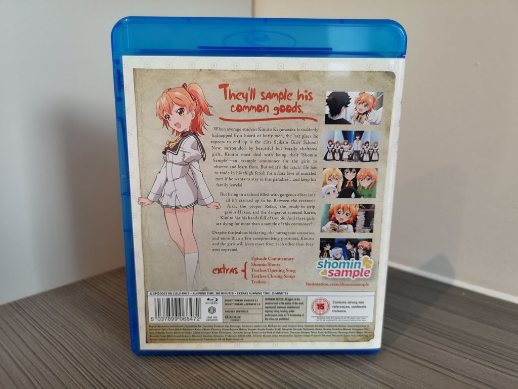 Shomin Sample (Blu-ray) Unboxing – The Normanic Vault