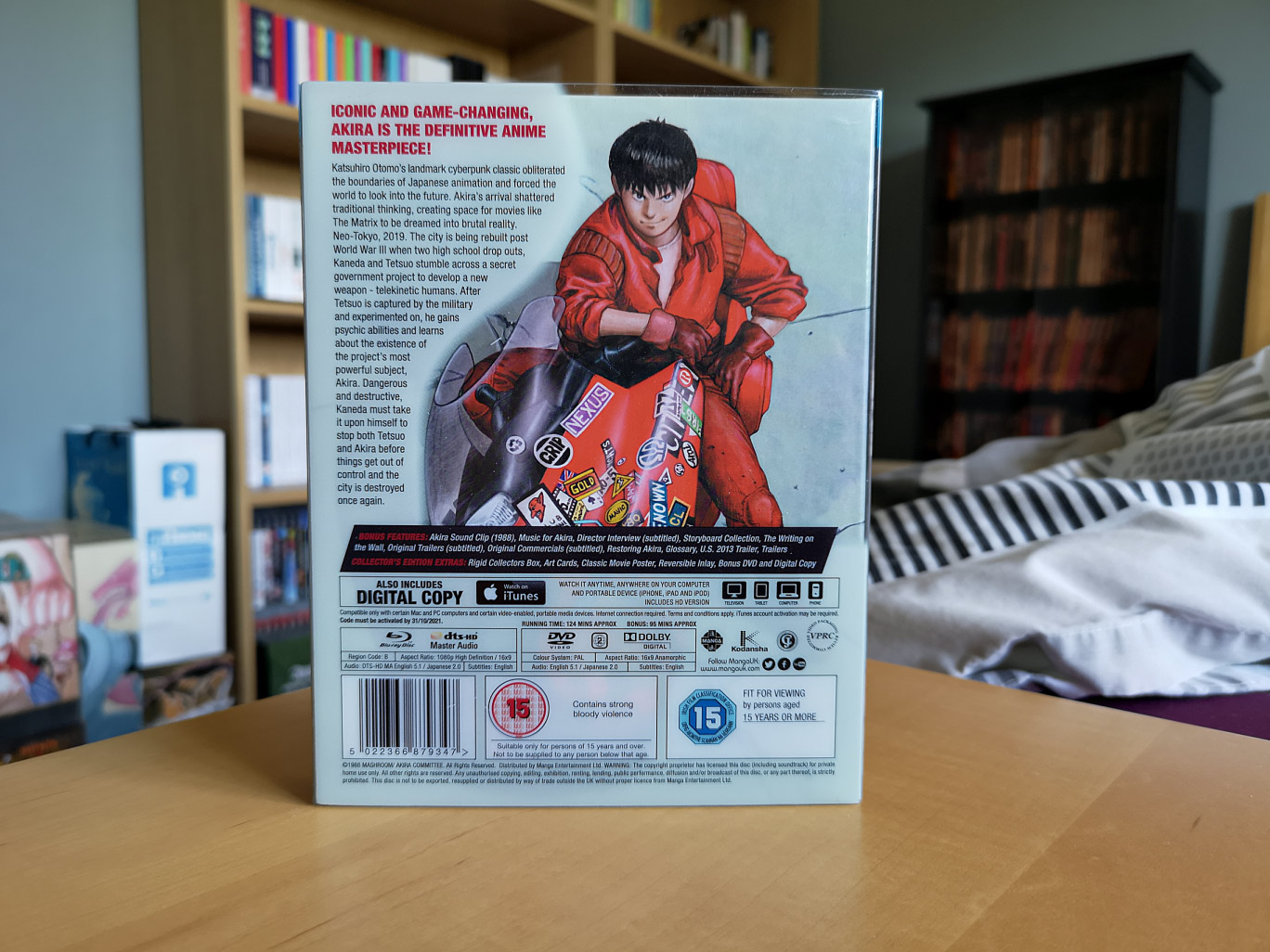 Akira (Collector’s Edition 2016 ver. Blu-ray & DVD) Unboxing Redux ...