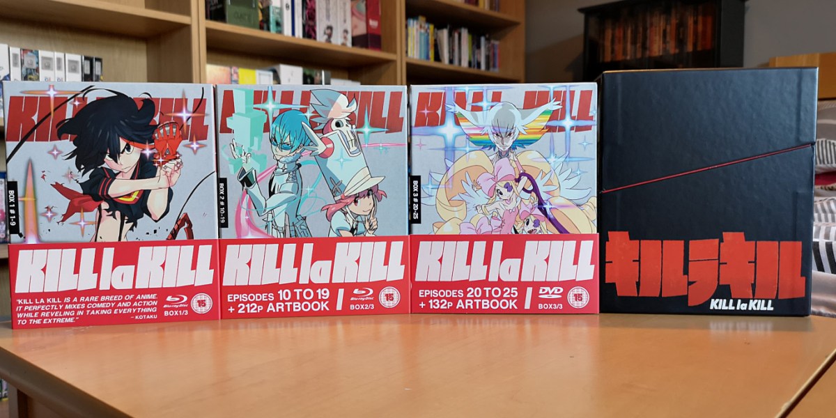 Kill la Kill Parts 1, 2 & 3 (Collector’s Edition Blu-ray) Unboxing ...