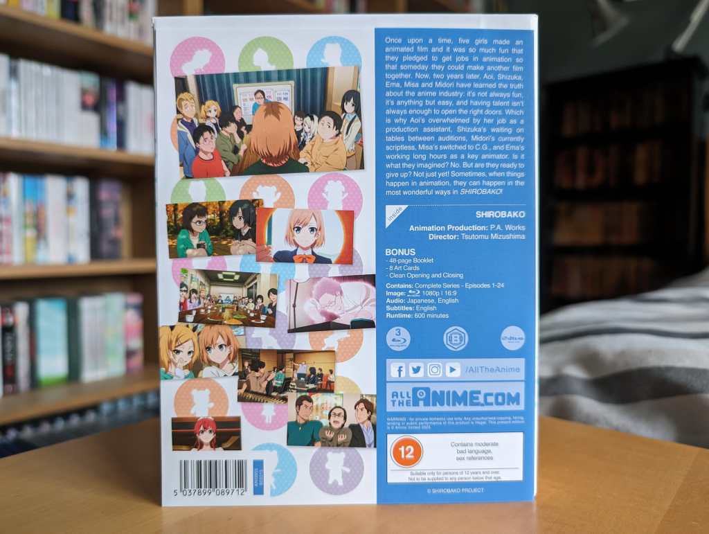 SHIROBAKO (Collector’s Edition Blu-ray) Unboxing – The Normanic Vault