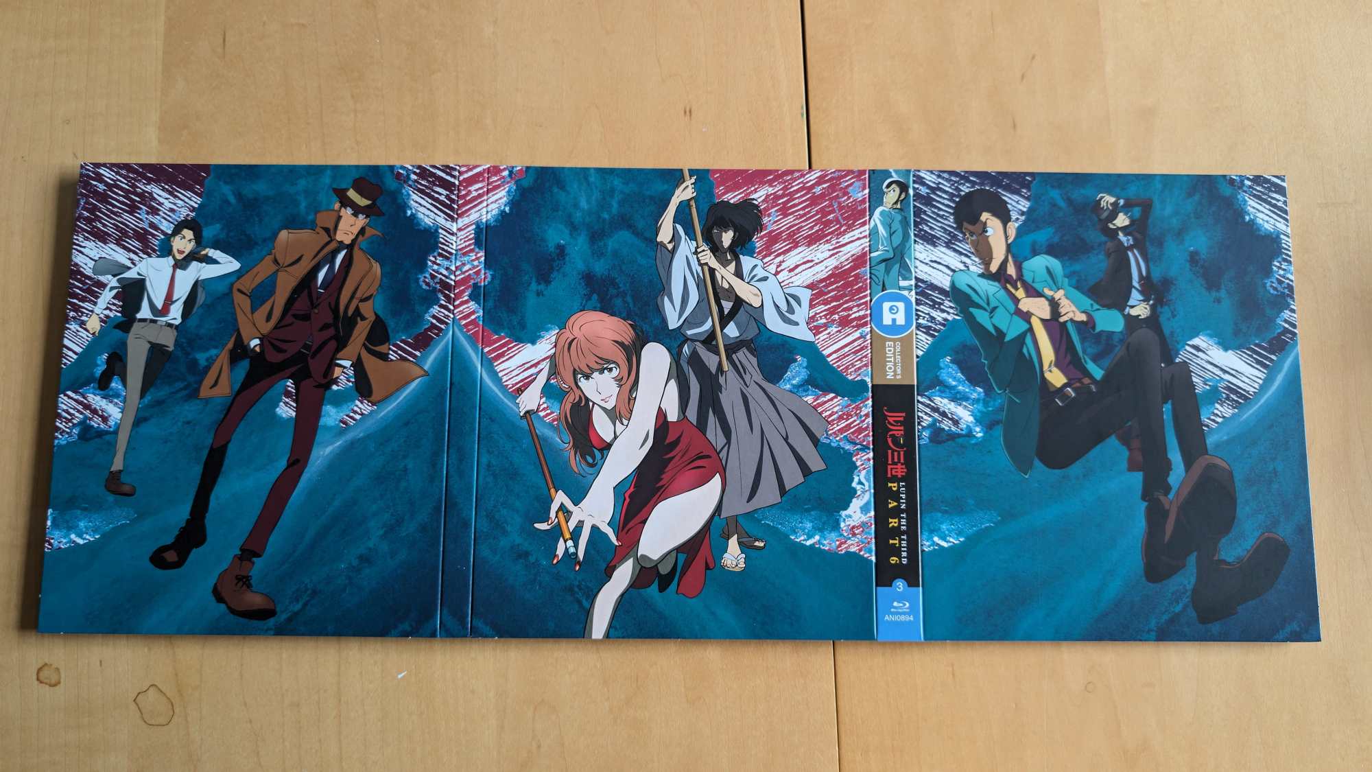 Lupin the Third Part 6 (Collector’s Edition Blu-ray) Unboxing – The ...