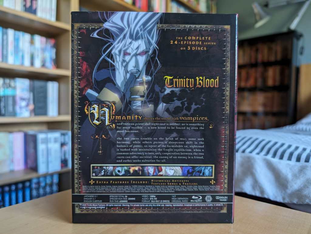 Trinity Blood (Collector’s Edition Blu-ray) Unboxing – The Normanic Vault
