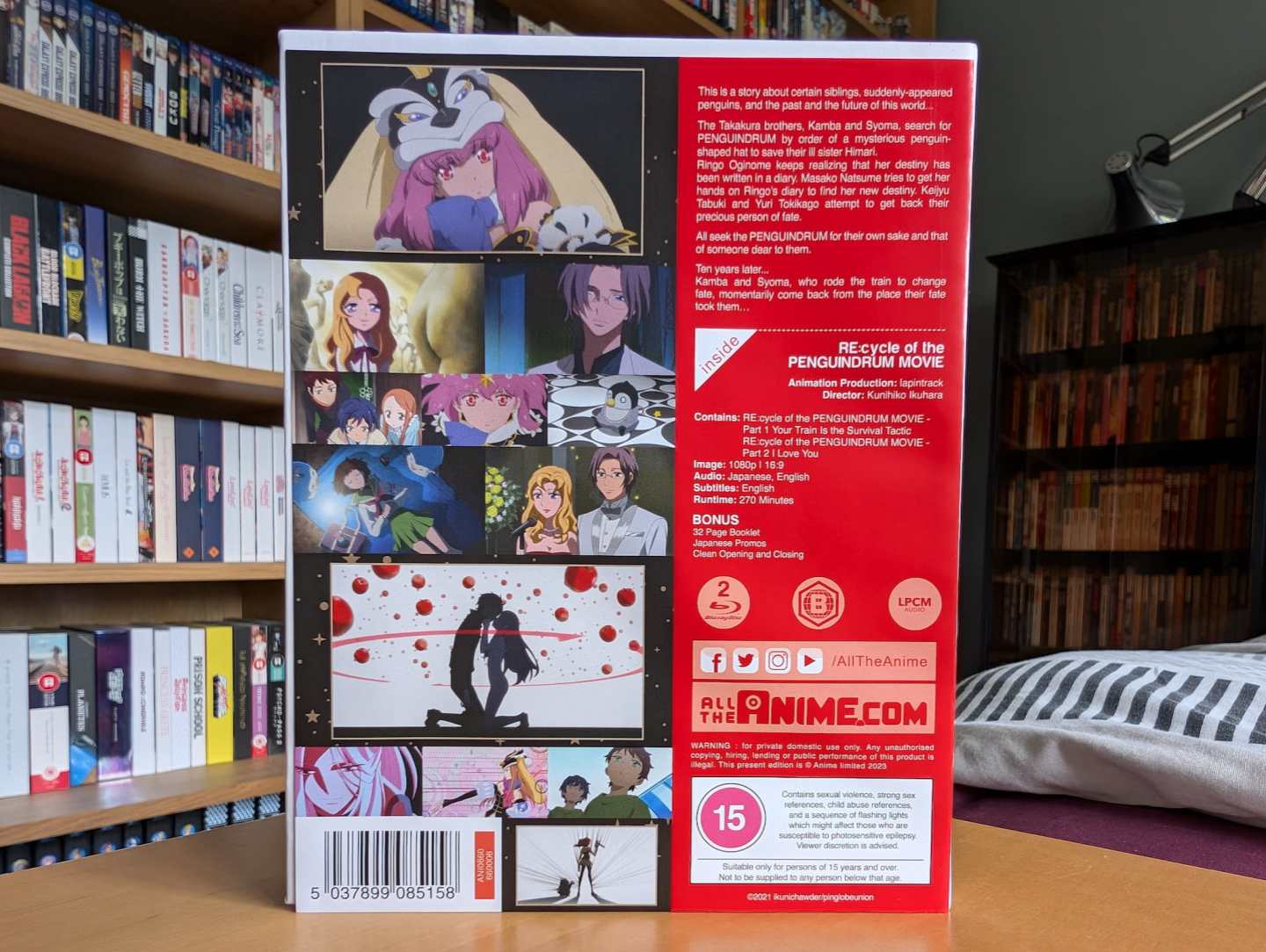 Re:cycle of the Penguindrum (Collector’s Edition Blu-ray) Unboxing ...