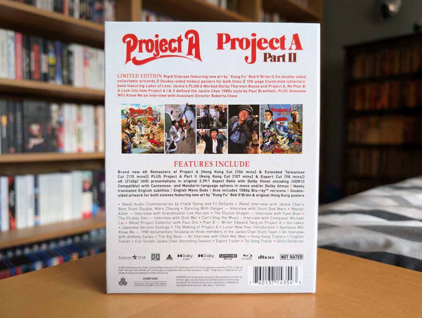 The Project A Collection (Deluxe Limited Edition 4K Ultra HD & Blu-ray ...
