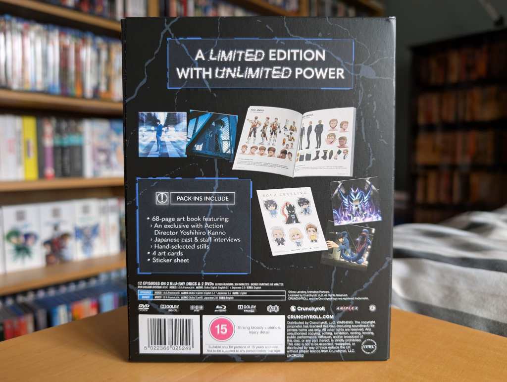 Solo Leveling Season 1 (Limited Edition Blu-ray & DVD) Unboxing – The ...