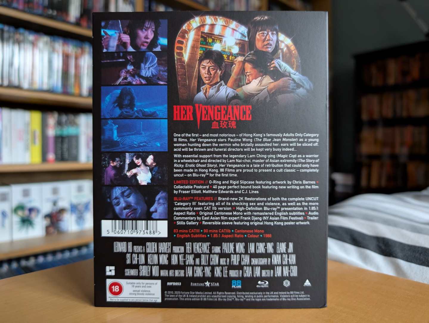 Her Vengeance (Deluxe Limited Edition Blu-ray) Unboxing – The Normanic ...