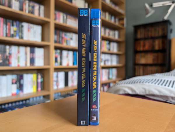 The Holy Virgin Versus The Evil Dead (Limited Edition Blu-ray) Unboxing ...